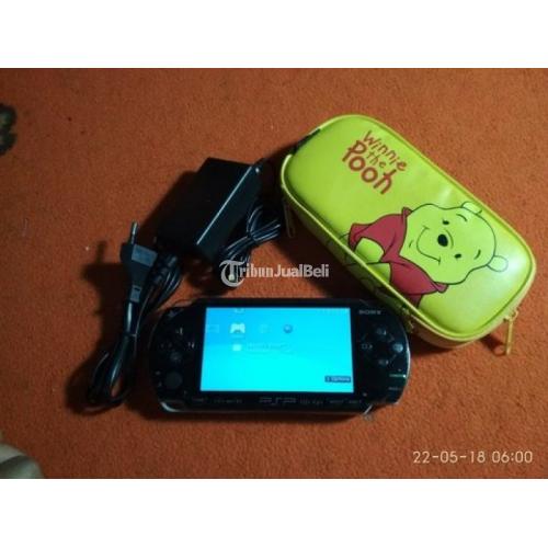 Konsol Sony PSP 1000 Fat Black Bekas Full Game Siap Main Harga Murah di ...