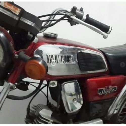 Motor Klasik Yamaha L2 Super Plat AB 1981 Second Body Mulus Mesin ...