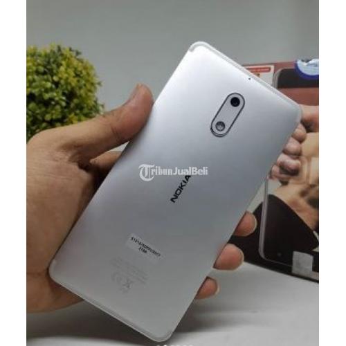 Hp Nokia 6 Ram 3/32 GB Fullset Body Metal Segel Mesin Siap Pakai di ...