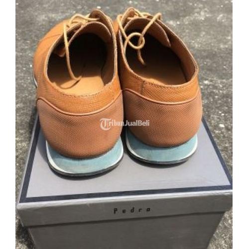 Sepatu Kulit Merk Pedro Original Kondisi Baru Fullset Box Sangat Layak ...