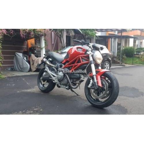 Moge Second Ducati Monster 795 Red Full Paper Low Odo Pajak Panjang di ...