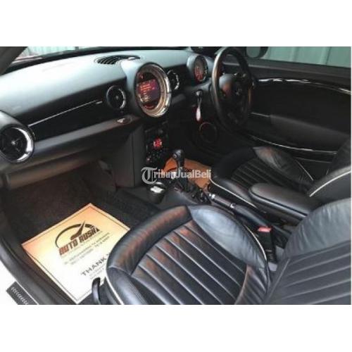 Mobil Mini Cooper S JCW Coupe 2012 White on Black B Pajak Panjang Full ...