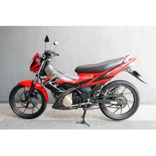 Motor Suzuki Satria FU Tahun 2007 Merah Bekas Orisinil Normal Lengkap ...