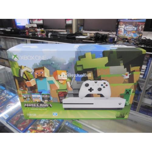 Xbox One S 500GB Minecraft Edition Konsol Game Baru Original Murah di ...