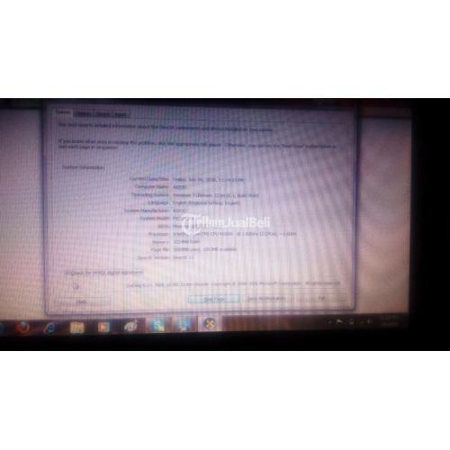 Netbook Axioo Pico CJW W210CU Seken Normal Layar 10 Inch Murah Lengkap ...