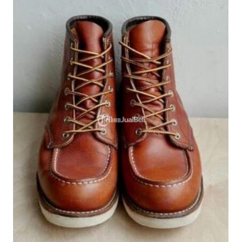 Sepatu Boot Kulit Bekas Red Wing 8131 Original No Box Tapak Aman di ...