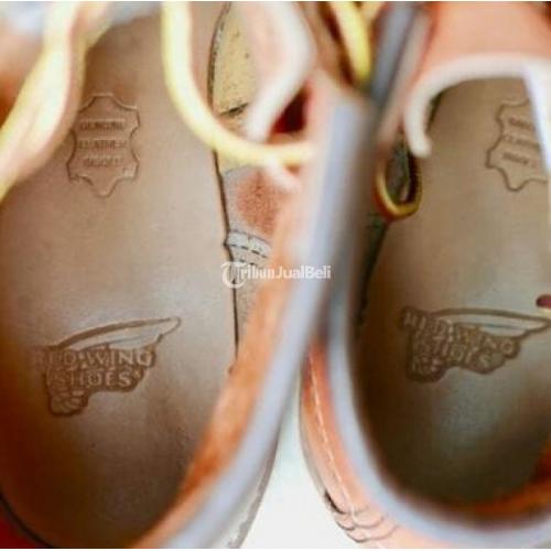 Sepatu Boot Kulit Bekas Red Wing 8131 Original No Box Tapak Aman di ...
