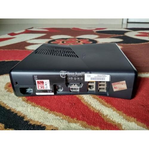 Konsol Xbox 360 Slim 250GB Seken Normal RGH Bisa Game Bajakan Siap Main ...