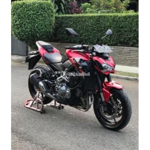 Moge Bekas Kawasaki Z900 2018 Unit Gres Full Standard Bawaan Pabrik di ...