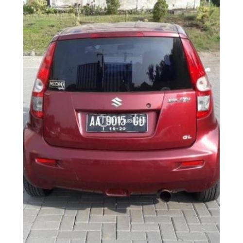 Suzuki splash 1.2 GL MT 2010 Pajak panjang Warna Merah Metalik Plat AA ...