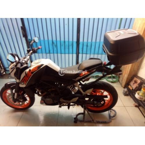 Motor KTM DUKE 200 Velg Orange Warna Putih Siap Pakai di Jakarta ...