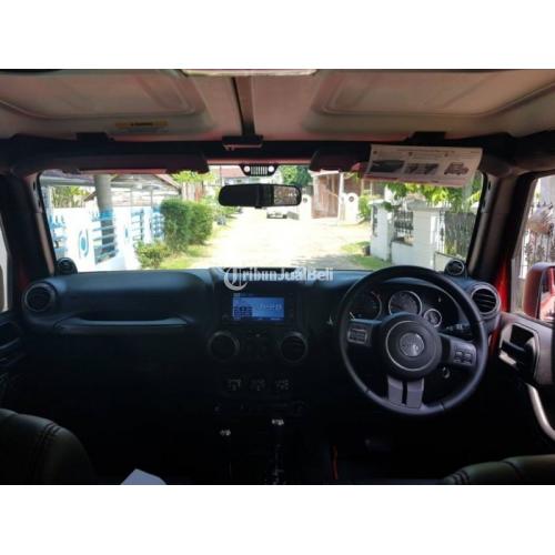 Mobil Jeep Wrangler 3.6L A/T Tahun 2012 Warna Merah Bekas Siap Pakai ...
