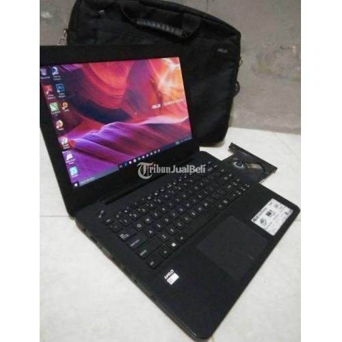 Laptop ASUS X454W Ram 2GB ddr3 Lengkap Normal No Minus Bagus Harga Nego ...