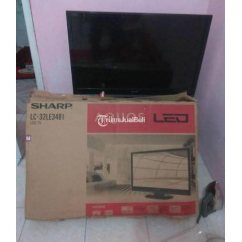 TV LED 32 Inch Sharp Kardus masih Ada Layar Bening TV Normal di ...
