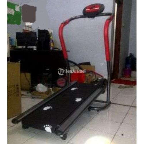 Treadmill Manual TL 002 Alat Fitness Tredmil 1 Fungsi Tiang Lengkung ...