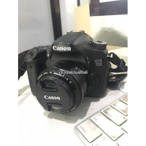 Kamera DSLR Bekas Canon EOS 70D Built in Wifi Second Normal Harga Murah ...