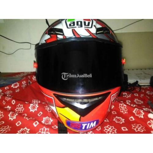 Helm Full Face Murah AGV K3 Bekas Repaint Vista Megelo Edition Normal ...
