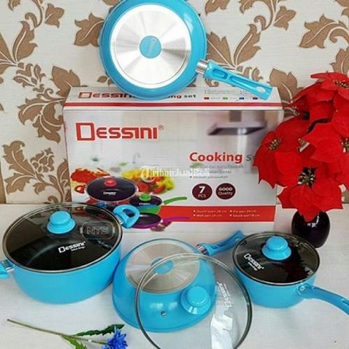 Panci Set 7 Piece Dessini Cooking Set Pan Lebih Tebal Harga Murah di ...