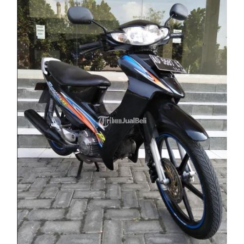 Suzuki Shogun 125 2004 Hitam Bagus Pelek Racing Plat AD Surat Komplit ...