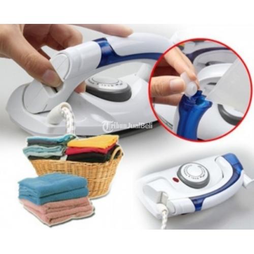 Setrika Uap Mini Iron Lipat Strika Steam Travel Steamer Bisa Dilipat di ...