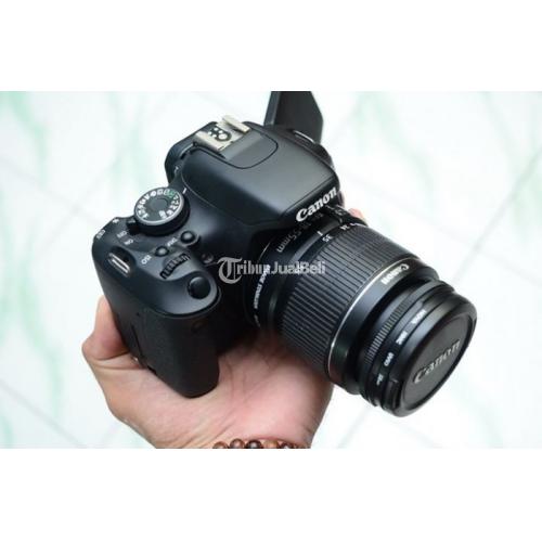 Kamera DSLR Murah Canon 600D Bekas Lengkap SC Rendah Normal di Pati ...