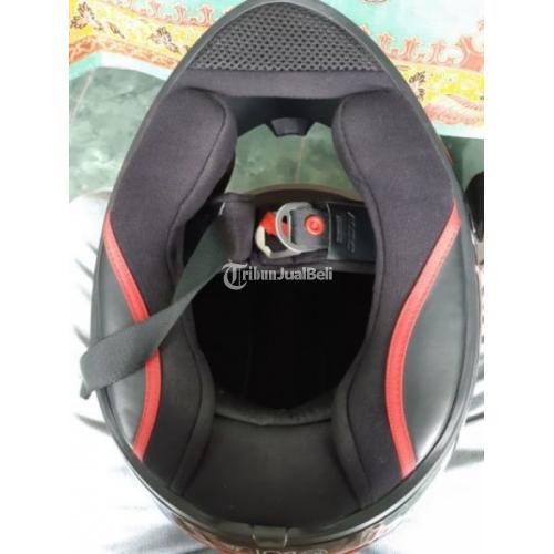 Helm Full Face Bekas KBC VK Euro Motif SNI Dot Second Jarang Pakai ...