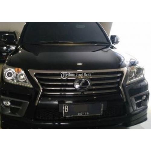 Mobil Lexus LX 570 F Sport 2014 ATPM Black on Black Low Km Asli Plat B ...
