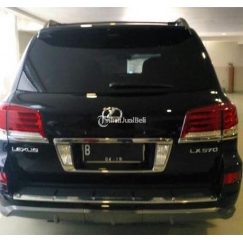 Mobil Lexus LX 570 F Sport 2014 ATPM Black on Black Low Km Asli Plat B ...
