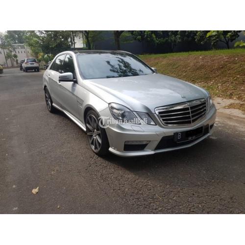 Mobil Bekas Mercy E63 AMG V8 5.5L 2012 Silver On Black Supercharged di ...
