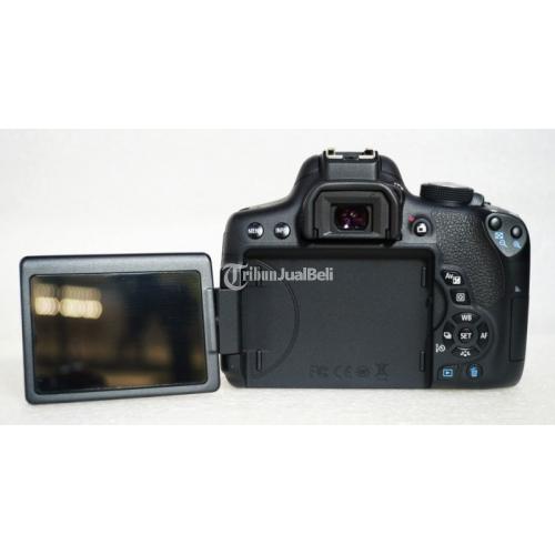 Kamera DSLR Murah Canon 750D Second Normal Lengkap Lens Kit Garansi di ...