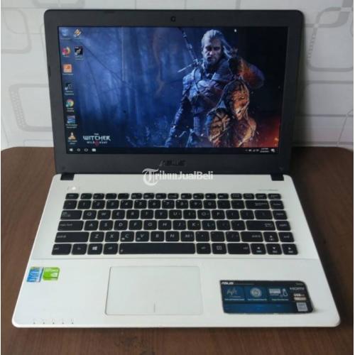 Laptop Asus X450LCP Ram 4GB Bagus Mulus Normal Fullset Jaminan Siap ...