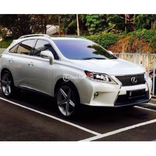Mobil Lexus RX350 2013 ATPM White Pearl on Black Full Option Low Km di ...