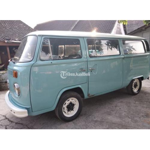 Mobil Klasik VW Kombi Warna Biru Laut Bagus Interior Oke Cat Apik Mobil ...