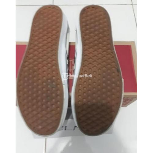 Sepatu Sneaker Vans Checkerboard Black/White Size 8 Warna Bagus Minus ...