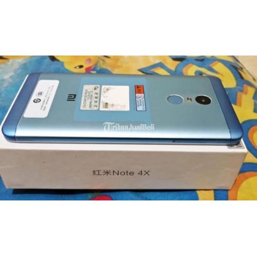 XIAOMI REDMI NOTE 4X BLUE EDITION Fullset Segel Normal No Minus Kamera ...