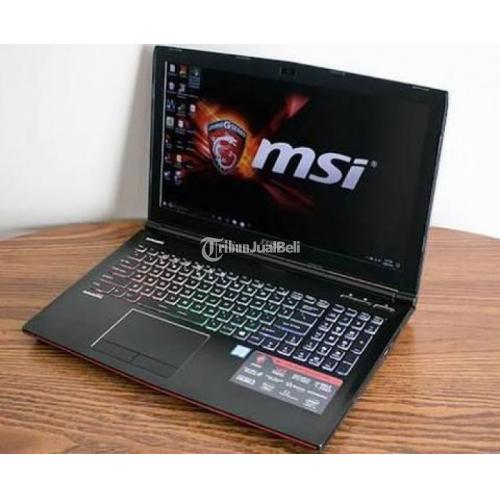 Laptop Gaming MSI GE62VR 6RF Apache Pro Ram 16GB di Jakarta - Tribun ...
