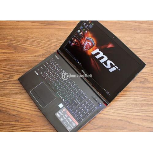 Laptop Gaming MSI GE62VR 6RF Apache Pro Ram 16GB di Jakarta - Tribun ...