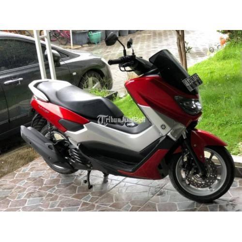 Yamaha NMAX Warna Merah Non ABS Bekas Tahun 2015 Siap pakai Plat AD ...