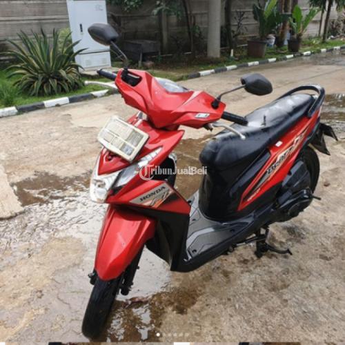 Honda Beat 2014 Full Original Warna Merah Plat Depok di Jawa Barat ...
