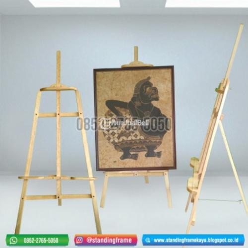 Standing Frame Kayu Kanvas Cocok Buat Foto dan Lukisan di Banjarnegara ...