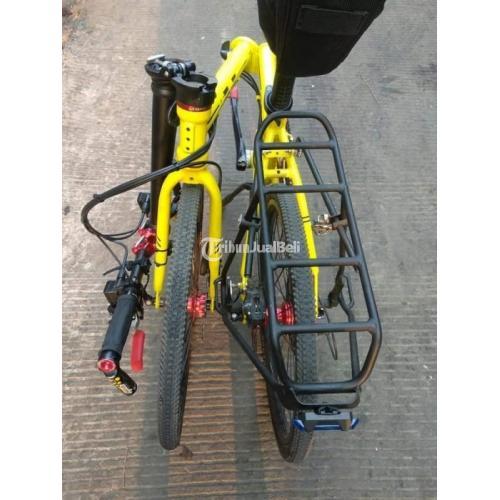 Sepeda Lipat Murah Litepro Evo Bekas Rakitan 22 Inch Normal Ada Bonus ...