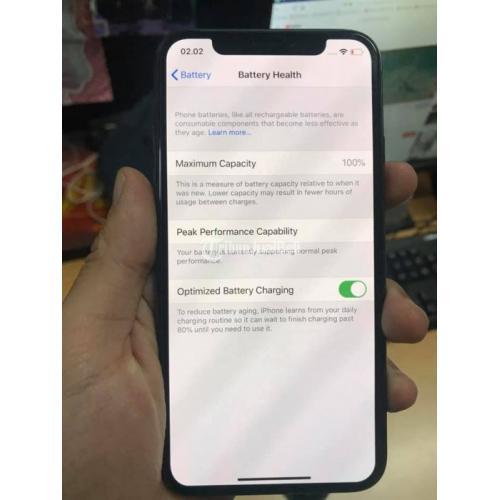 IPhone X 64GB Inter Space Grey ZP/Z Fullset Original Normal Harga Nego ...