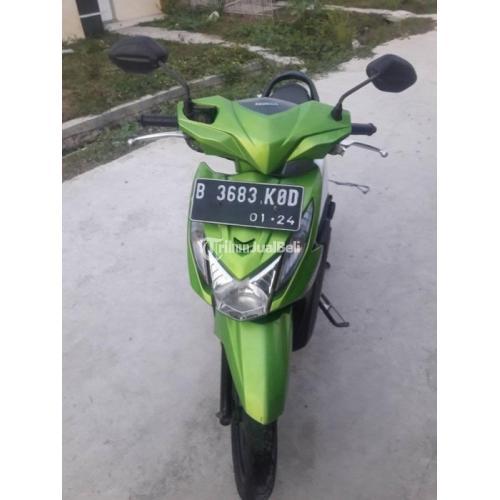 Honda Beat fi 2014 Hijau Putih Surat Lengkap Mesin Halus Tinggal Pakai ...