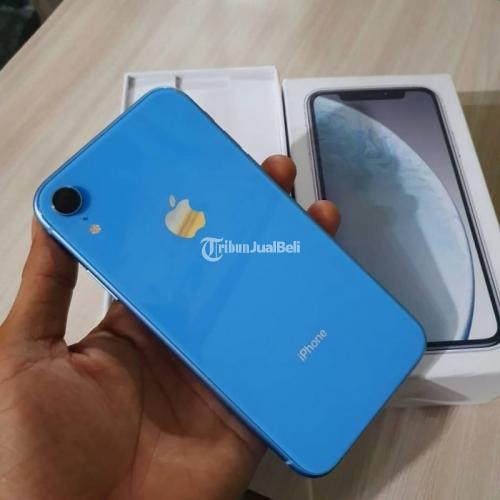 IPhone XR Biru Dual Fullset Segel Normal No Minus Siap Pakai di ...
