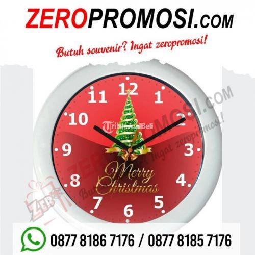Souvenir Lucu dan Menarik Jam Natal di Jam dinding Natal di Tangerang ...