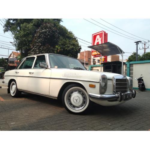 Mercy w115/ Mini Putih 1974 Manual Plat Jalan Mobil Milik Sendiri Mesin ...