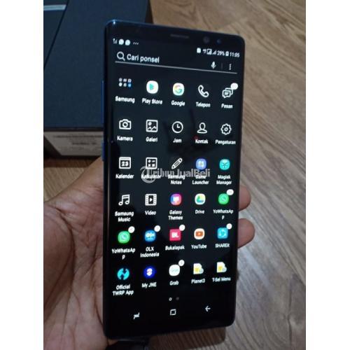 Samsung Galaxy Note 8 Duos (Blue) HP Bekas Fullset Normal No Minus di ...