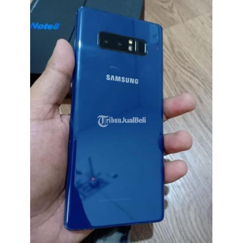 Samsung Galaxy Note 8 Duos (Blue) HP Bekas Fullset Normal No Minus di ...