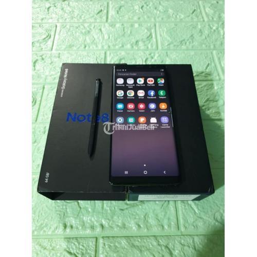 Samsung Note 8 Black Ram 6/64GG HP Bekas Fullset Mulus Normal Terawat ...