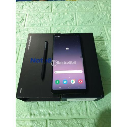 Samsung Note 8 Black Ram 6/64GG HP Bekas Fullset Mulus Normal Terawat ...